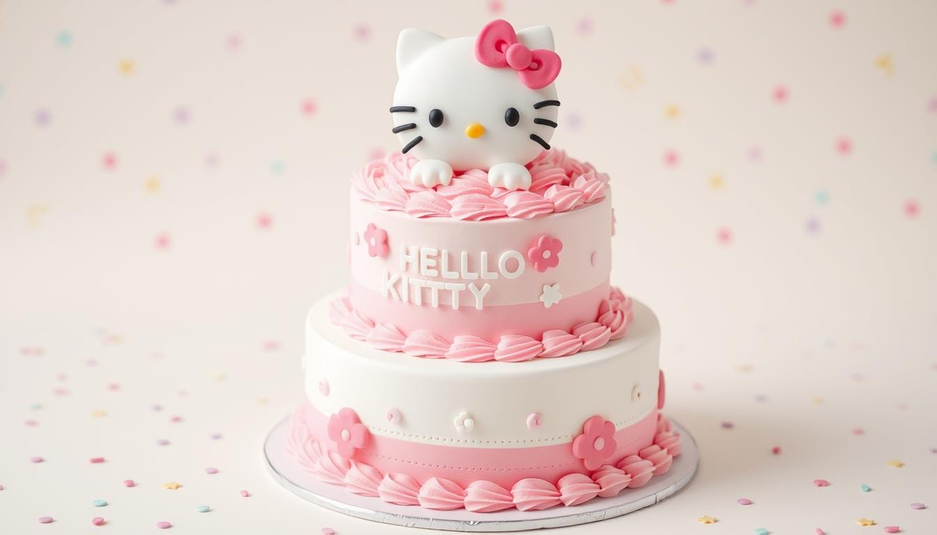 Adorable Hello Kitty Cake Recipe