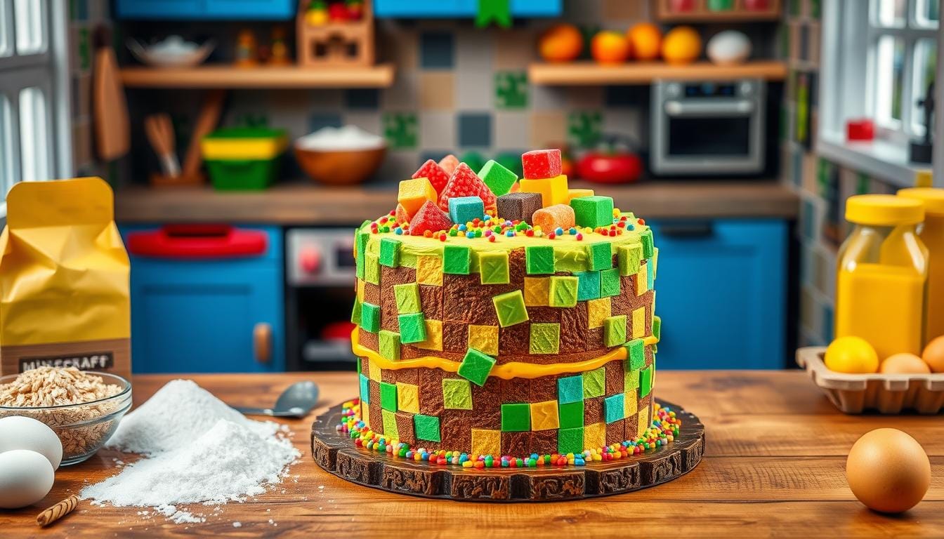 Craft a Stunning Minecraft Cake for Any Celebration