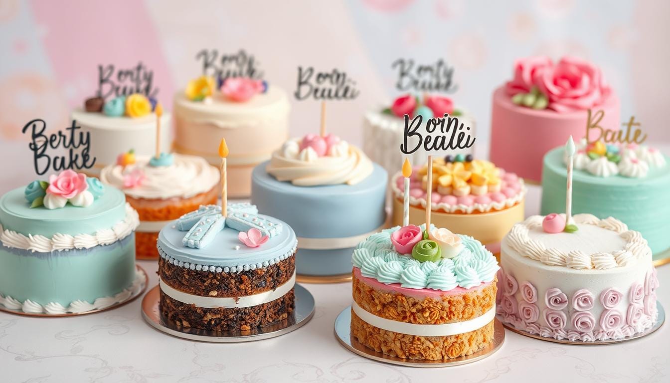 Adorable Mini Birthday Cakes: Cute & Customizable Treats
