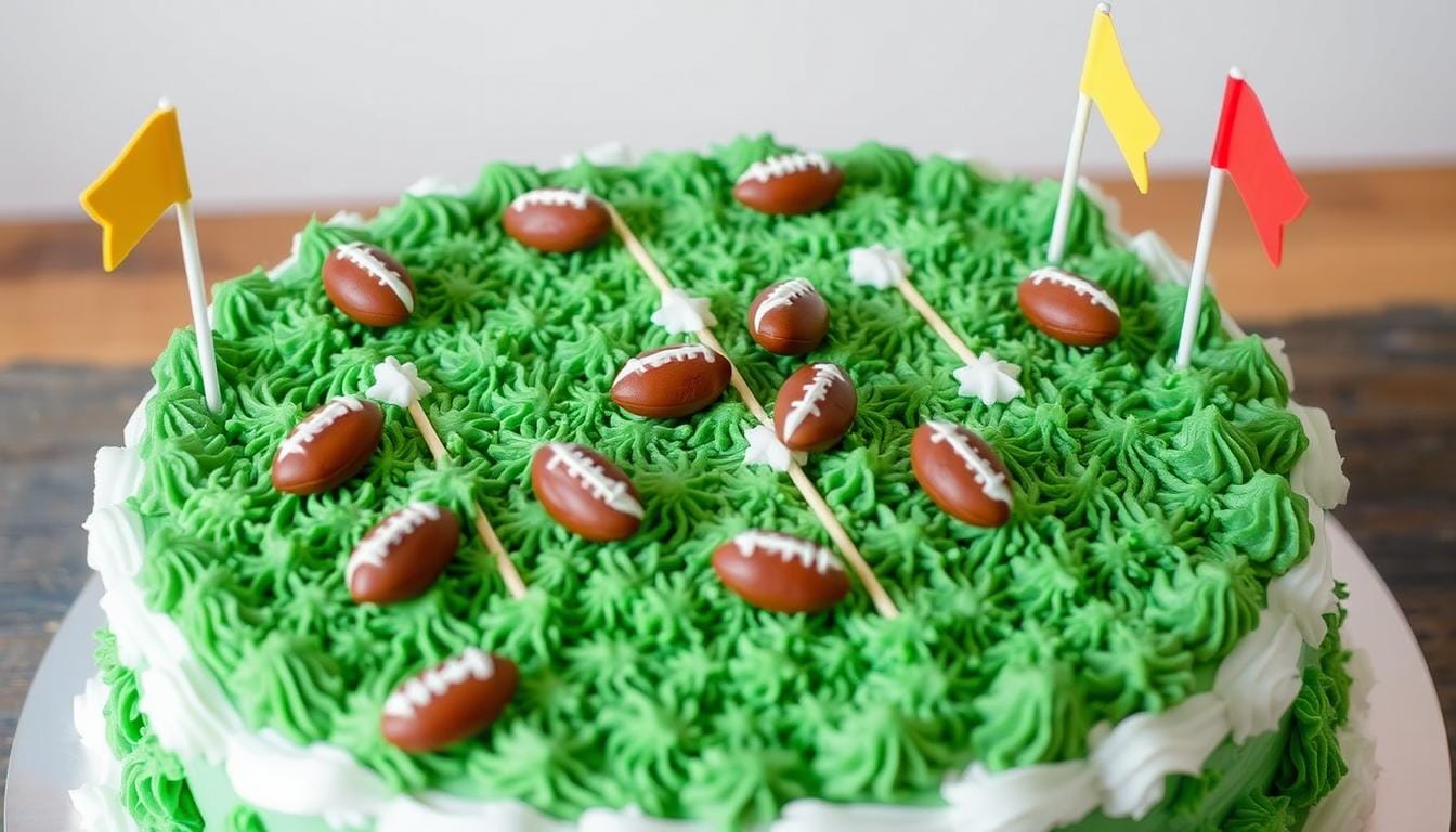 Football Field Cake Recipe: The Best Touchdown Dessert for Game Day!