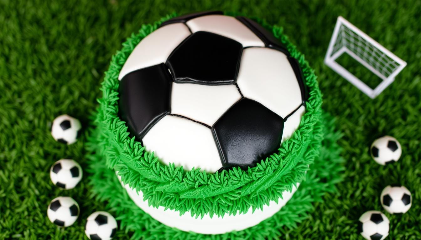 Delicious Soccer Ball Cake Recipe